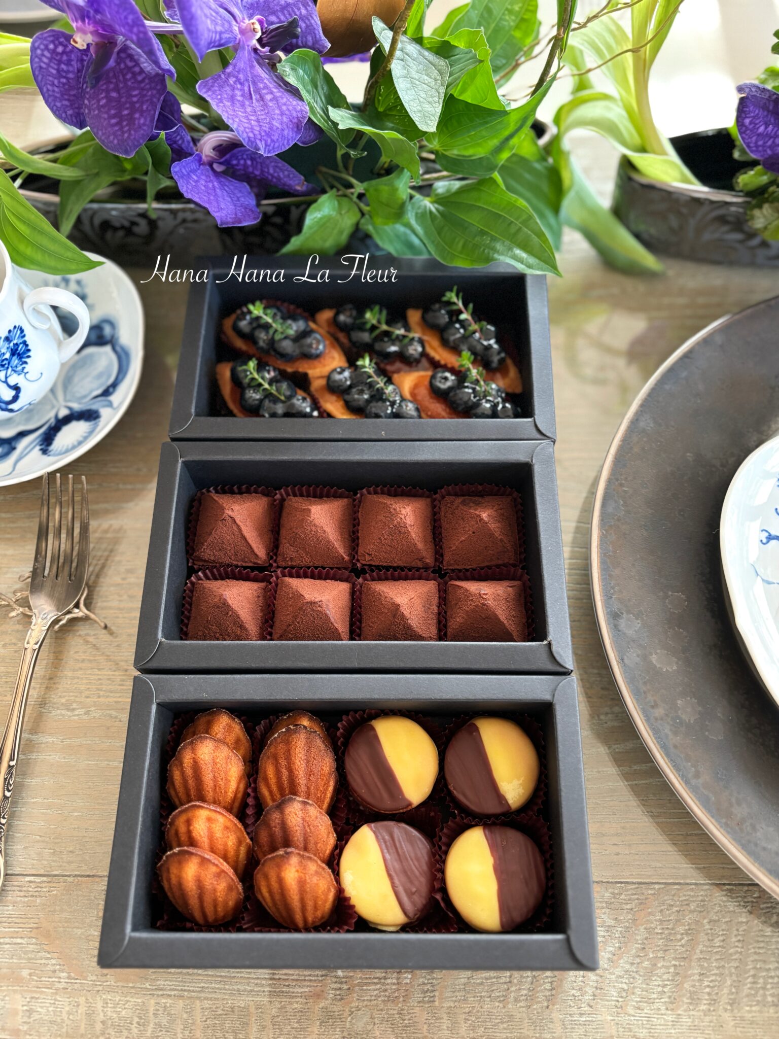 プティ・フール・ドゥミ・セック – 中澤はな代 お菓子教室 ラ・フルール