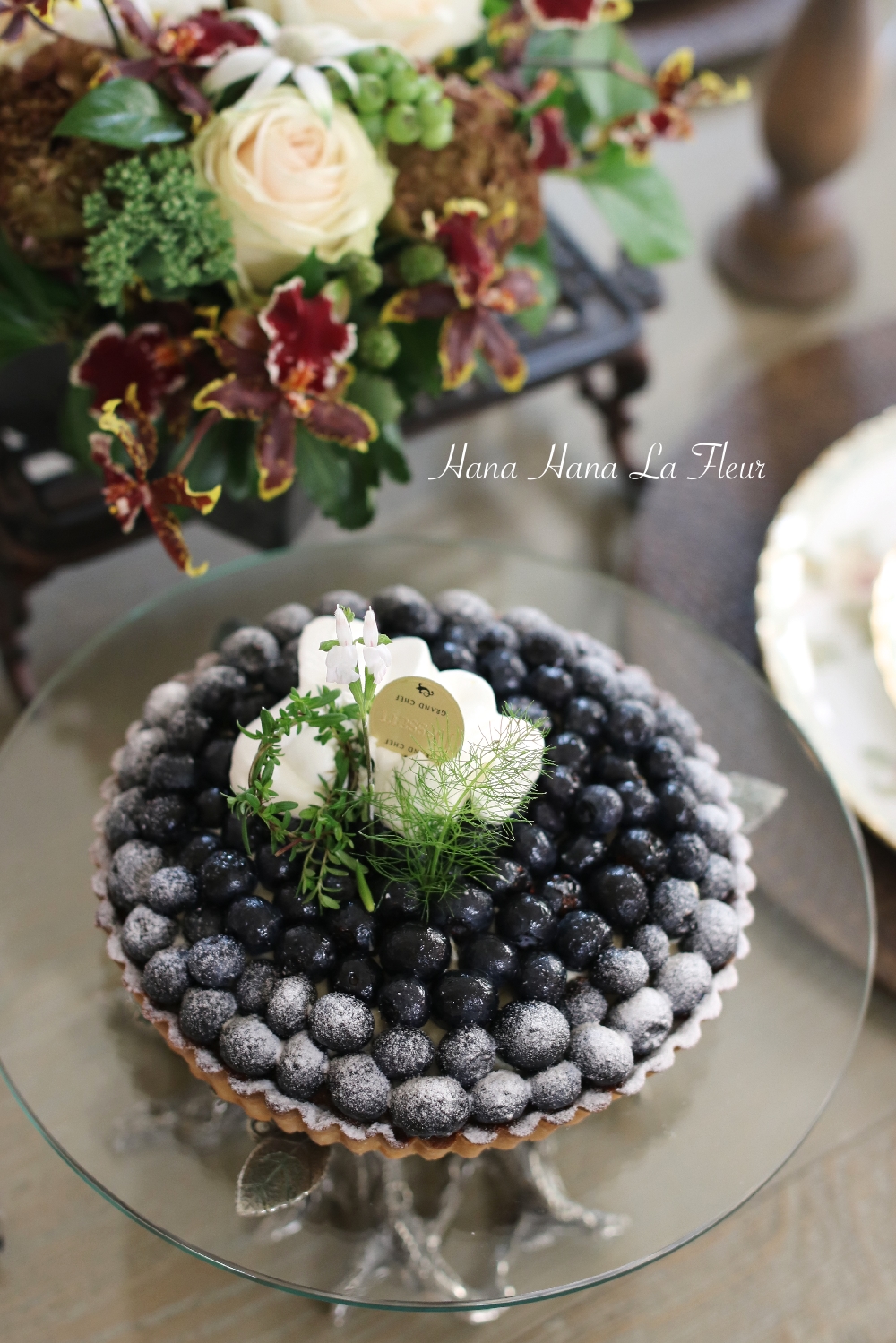 ブルーベリータルト – 中澤はな代 お菓子教室 ラ・フルール